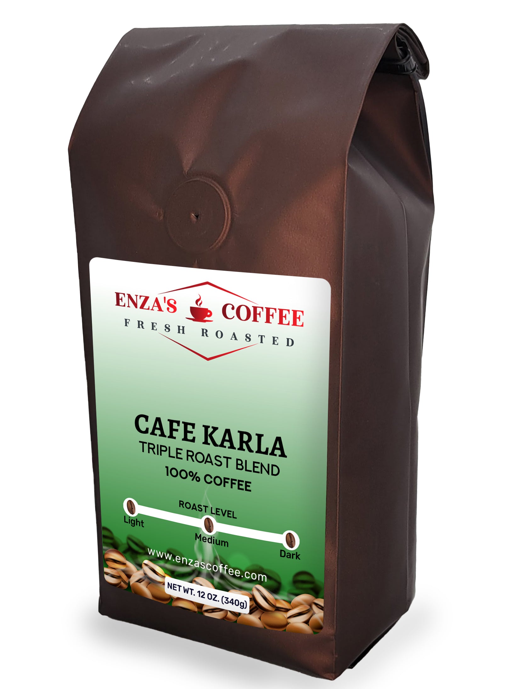Cafe Karla Triple Roast Coffee rich Flavor Blend Supremo – Enza's Coffee